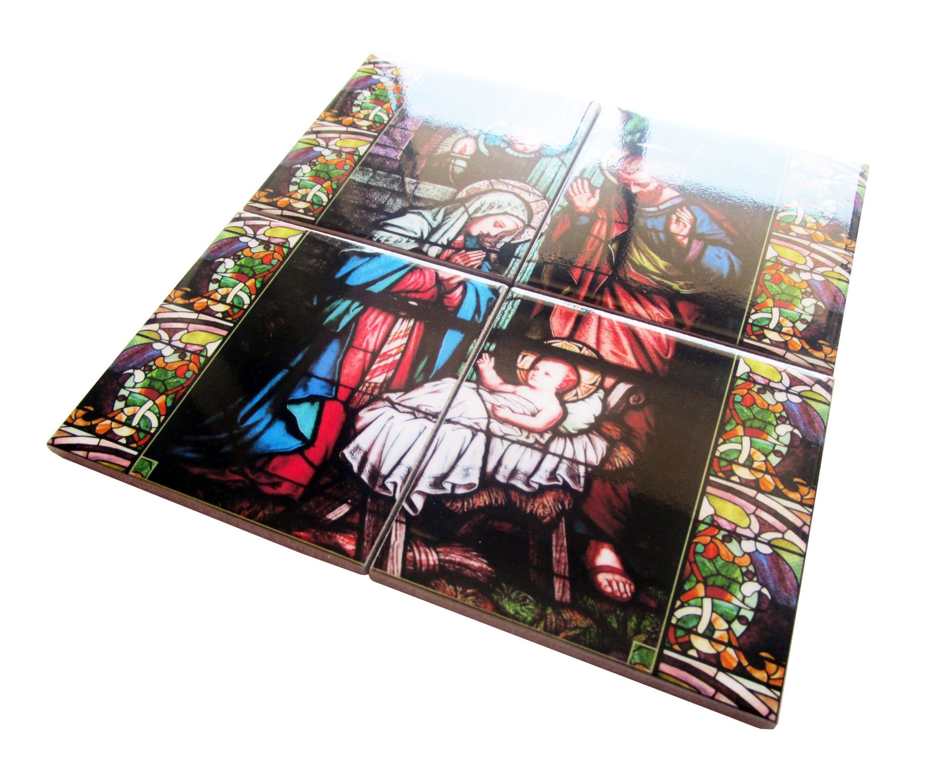 Nativity of Jesus - Tile Mural Mosaic Handmade in Italy - a Perfect ...