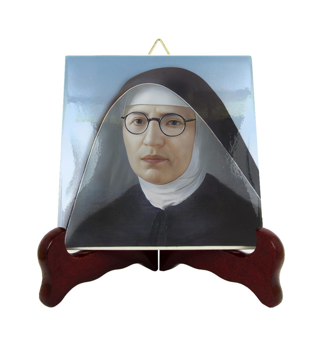 Blessed Maria Pierina De Micheli Religious Icon on Tile - Catholic Gift ...