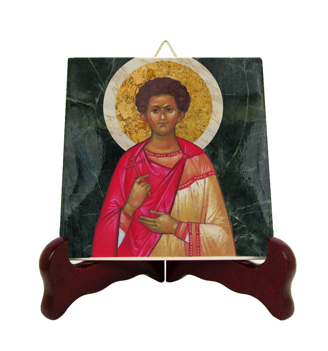 Saint Vitus Icon: Handmade Ceramic Tile, Catholic Art - Etsy