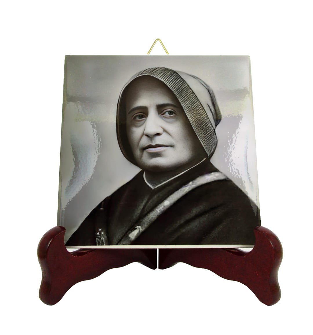 Blessed Alfonsa Clerici Ceramic Tile Icon - Saints Art - Catholic Gift ...