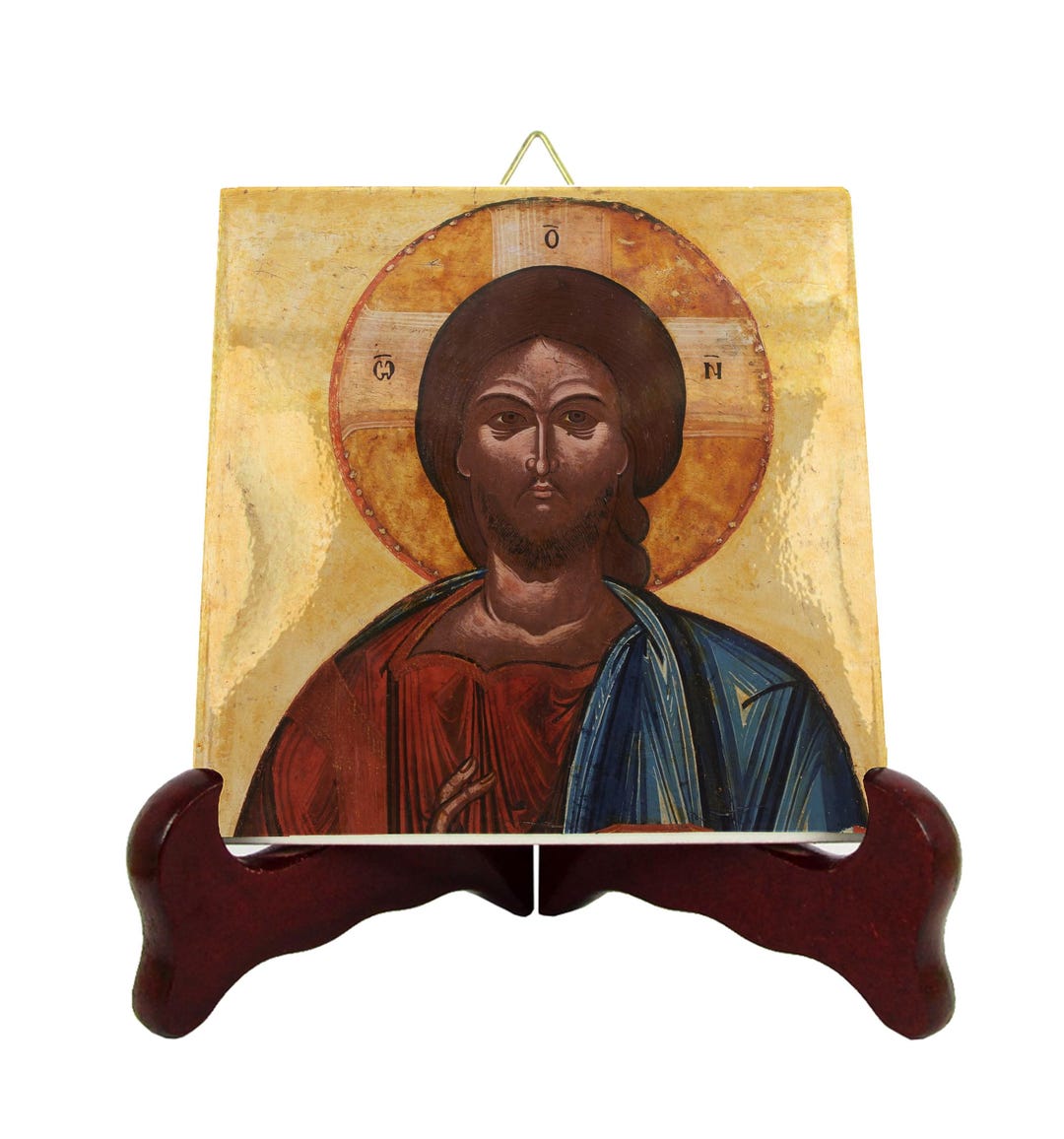 Jesus Christ Icon: Byzantine Ceramic Tile, Christian Gift - Etsy