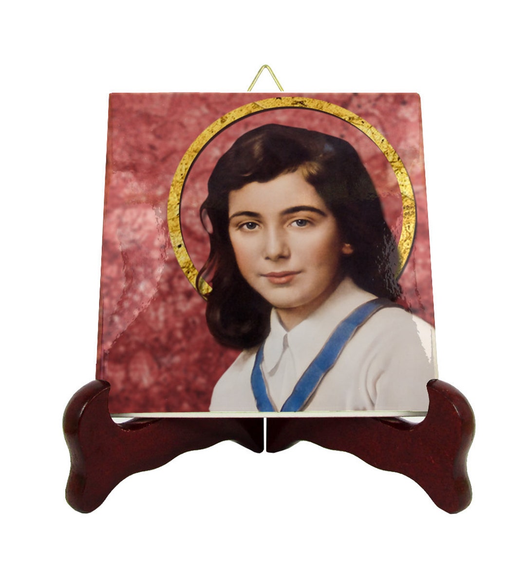 Blessed Laura Vicuña St Lauren Icon on Ceramic Tile - Etsy