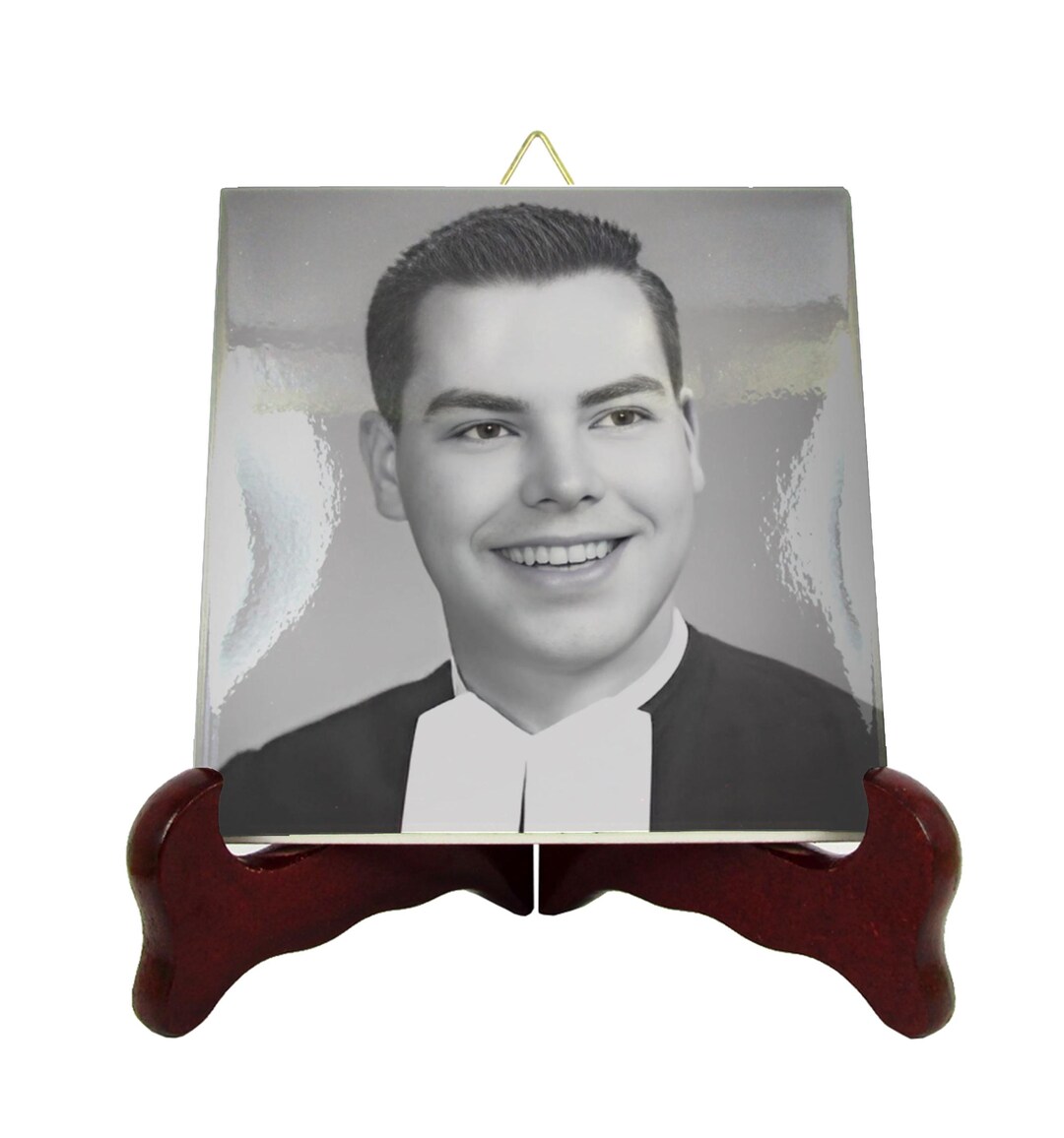 Brother Leo William Icon: Handmade Catholic Saint Ceramic Tile Art - Etsy
