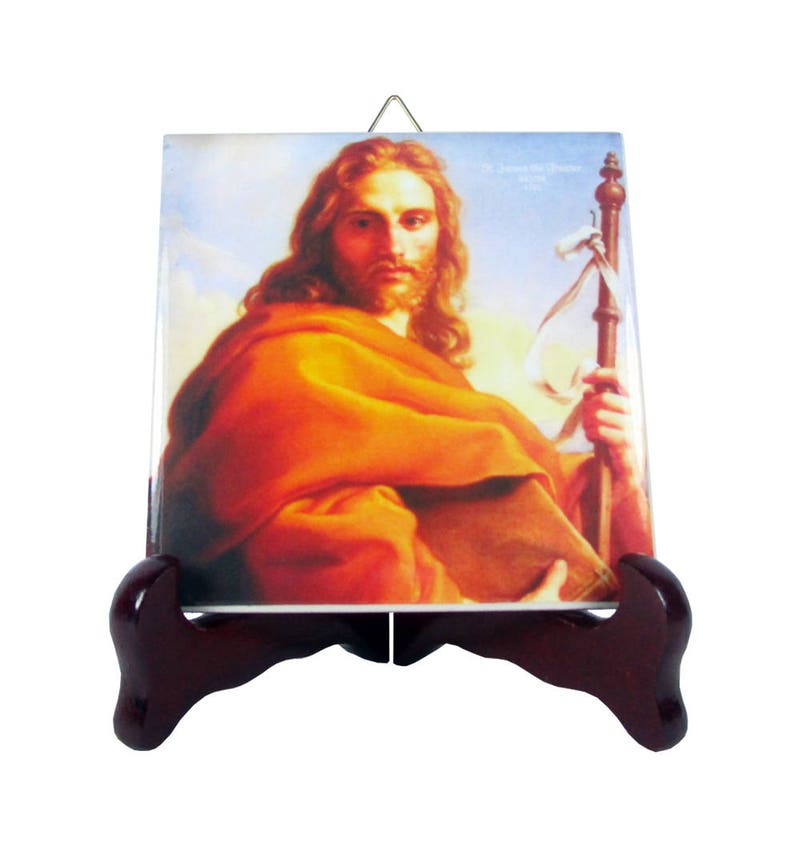 Saint James the Greater Catholic Saints Serie Religious Icon - Etsy