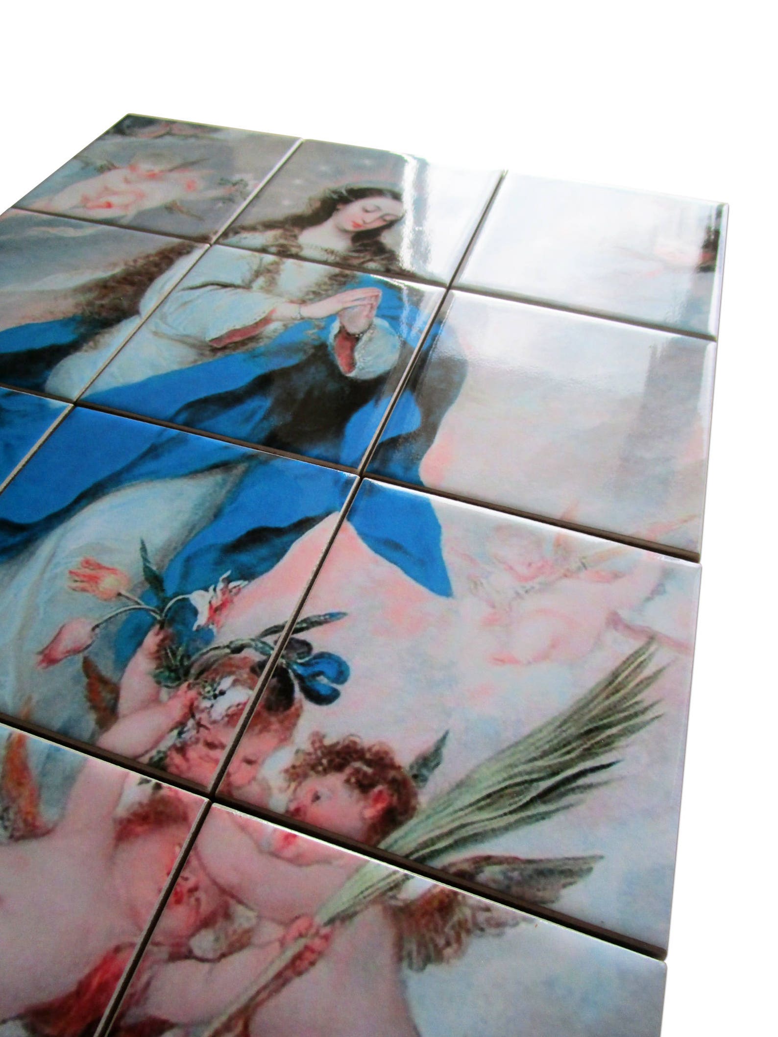 Religious Wall Art Tile Mural the Immaculate Conception - Etsy