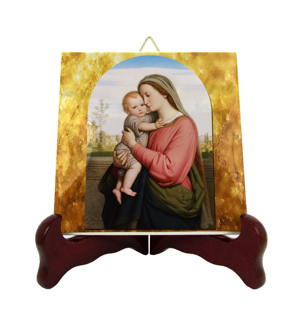 Christian Catholic Art Virgin Mary mater Christi | Etsy