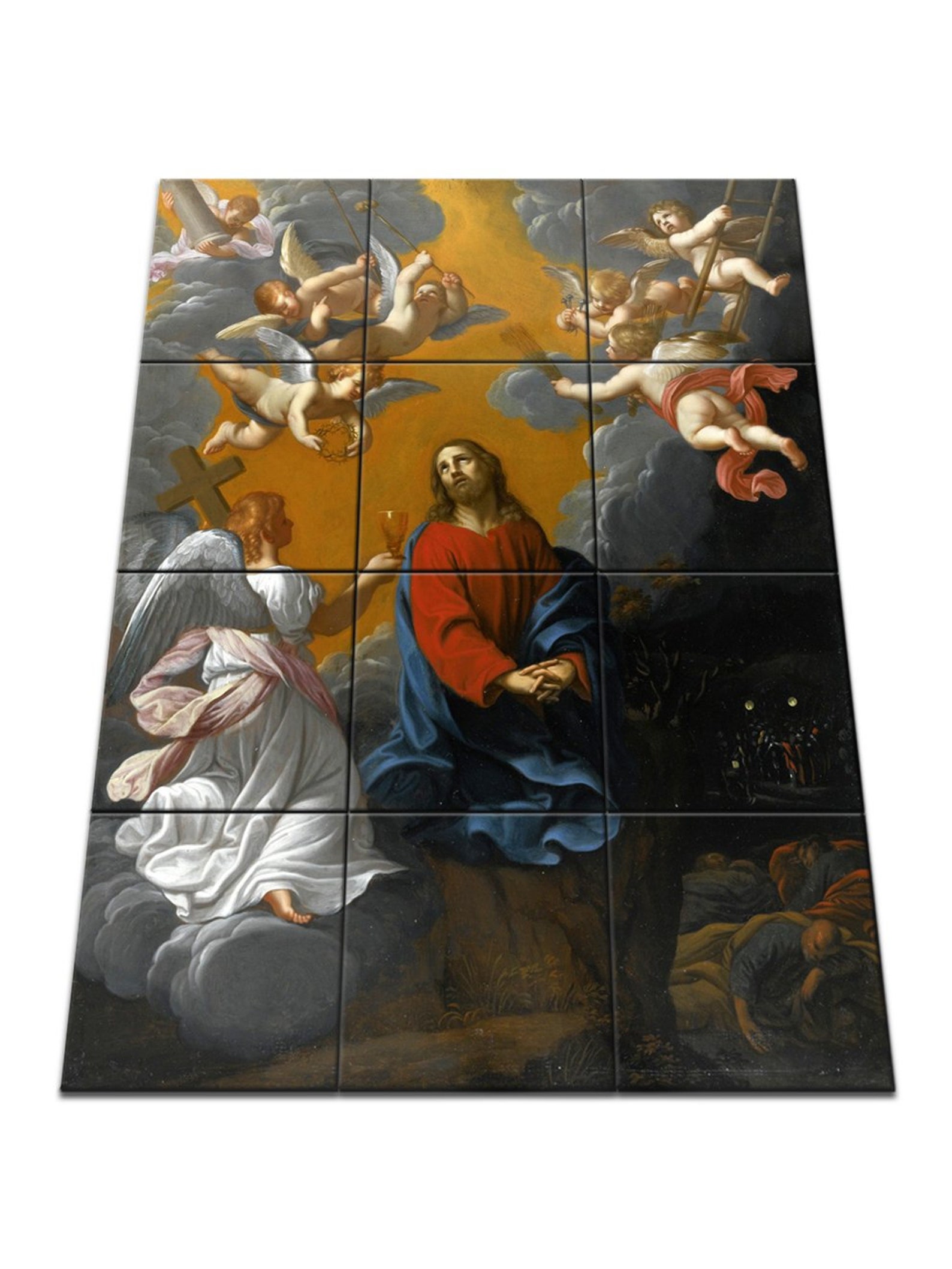 Religious Tile Mural the Agony in the Garden Catholic Wall - Etsy