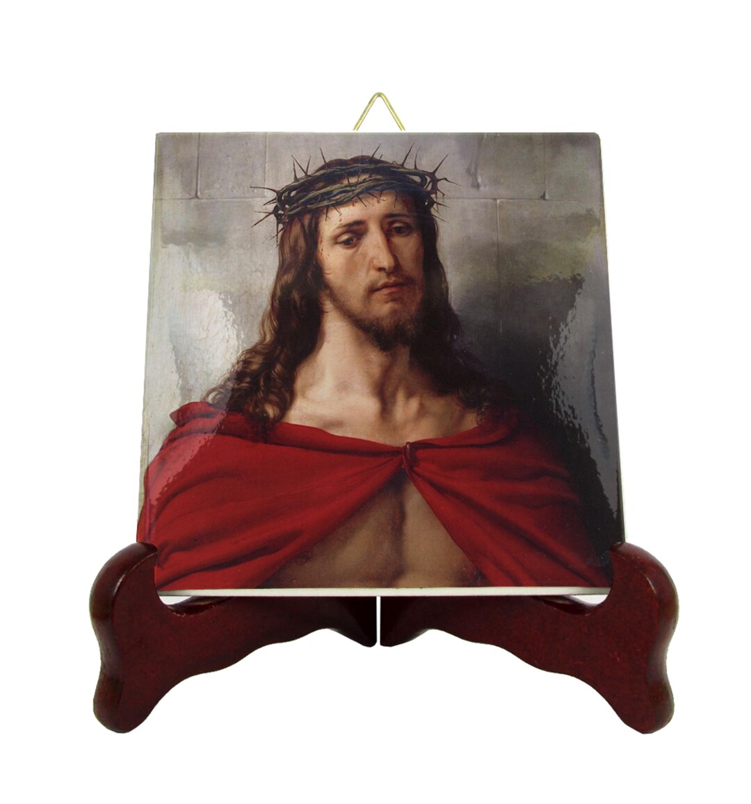 Ecce Homo Ceramic Tile: Jesus Art, Catholic Gift - Etsy