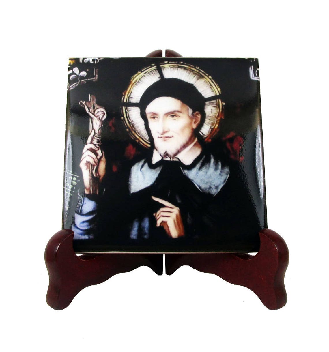 St Vincent De Paul Catholic Saints Serie Catholic Icon on - Etsy