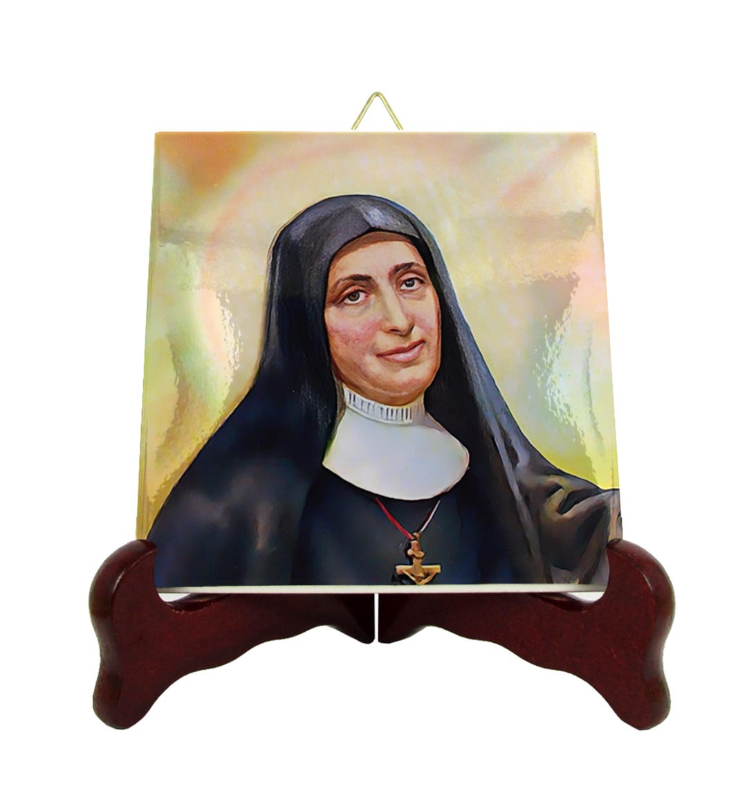 Saint Elena Guerra Collectible Tile Icon - Handmade Italian Catholic ...