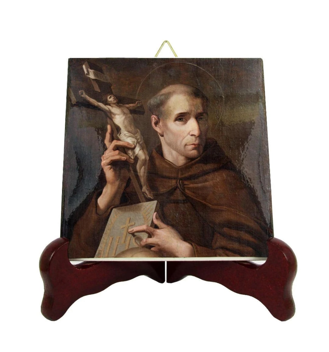 Saint Leonard of Port Maurice Icon: Catholic Saints Art Tile - Etsy