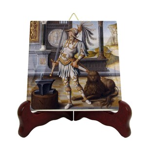 Saint Adrian of Nicomedia Icon: Catholic Saints Art on Ceramic Tile - Etsy