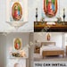Christian Crucifix Sindonic Crucifix Tile Mural Wall Crucifix Jesus ...