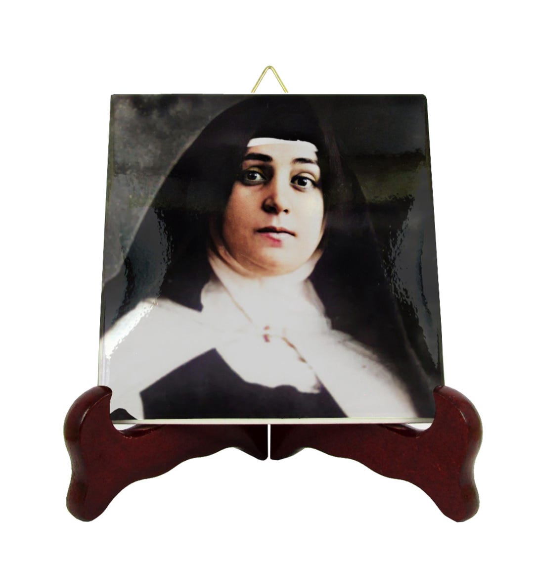 Blessed María Sagrario Ceramic Icon: Catholic Saint, Patron of ...