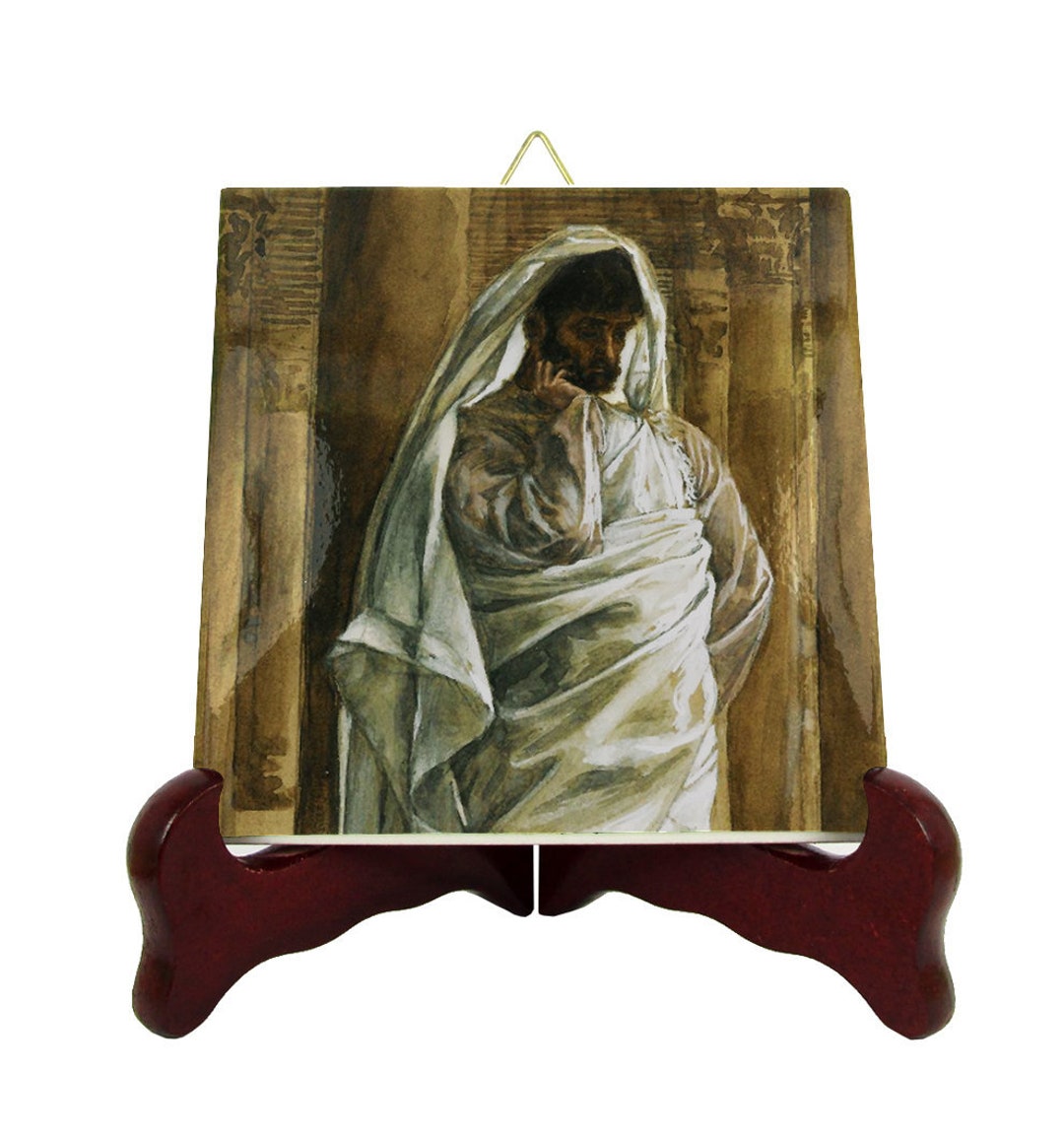 Saint Thomas the Apostle - Icon on Ceramic Tile - St Thomas - Saints ...