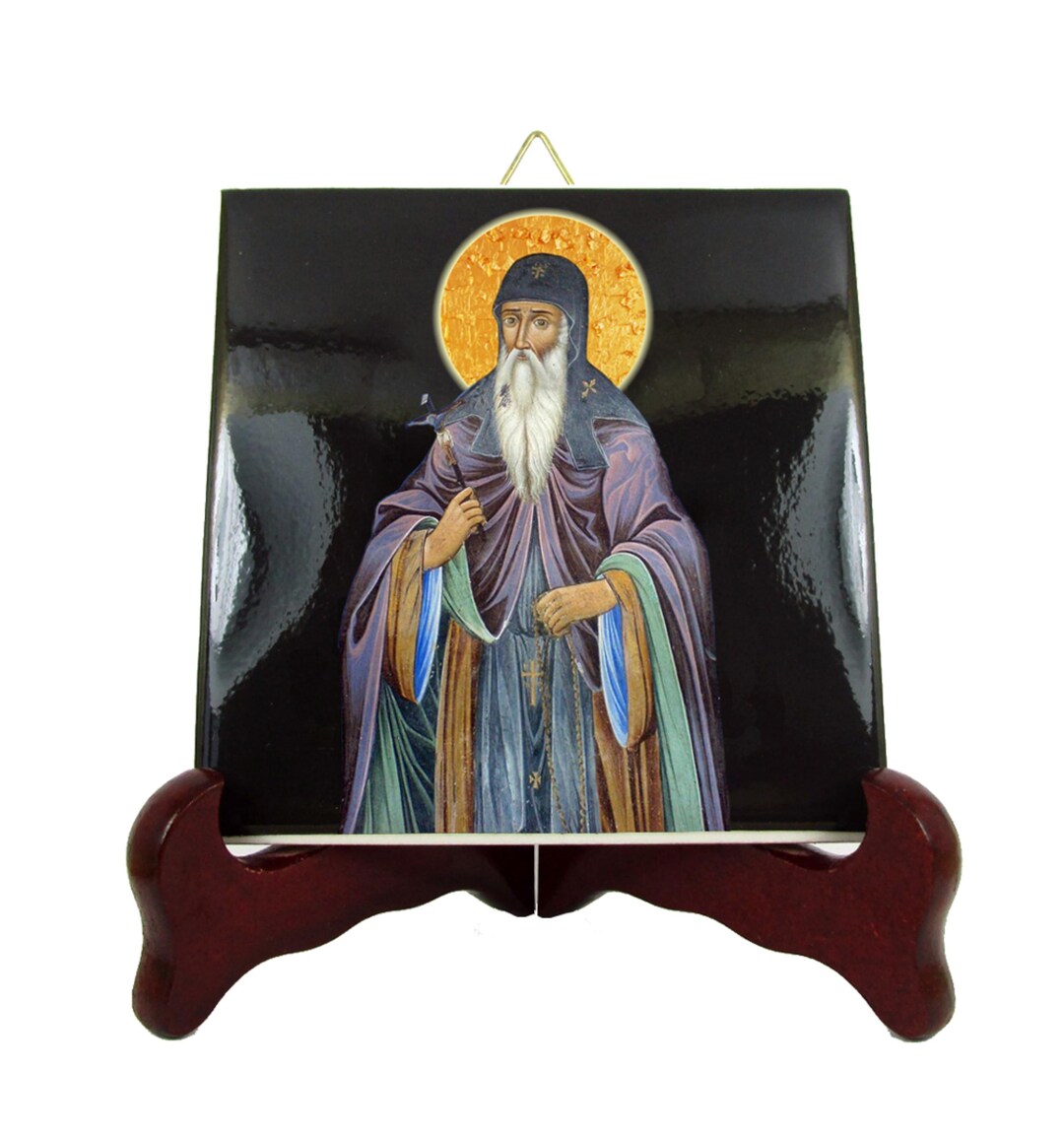 Saint John of Rila Icon: Handmade Ceramic Tile, Religious Art - Etsy