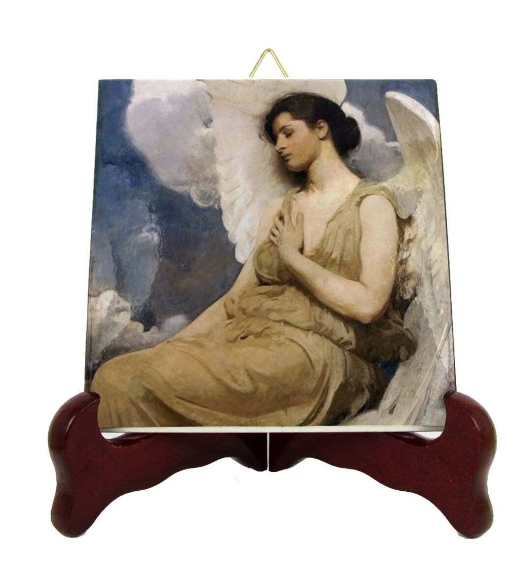 Winged Angel Ceramic Tile: Abbott Handerson Thayer Art, Handmade in ...