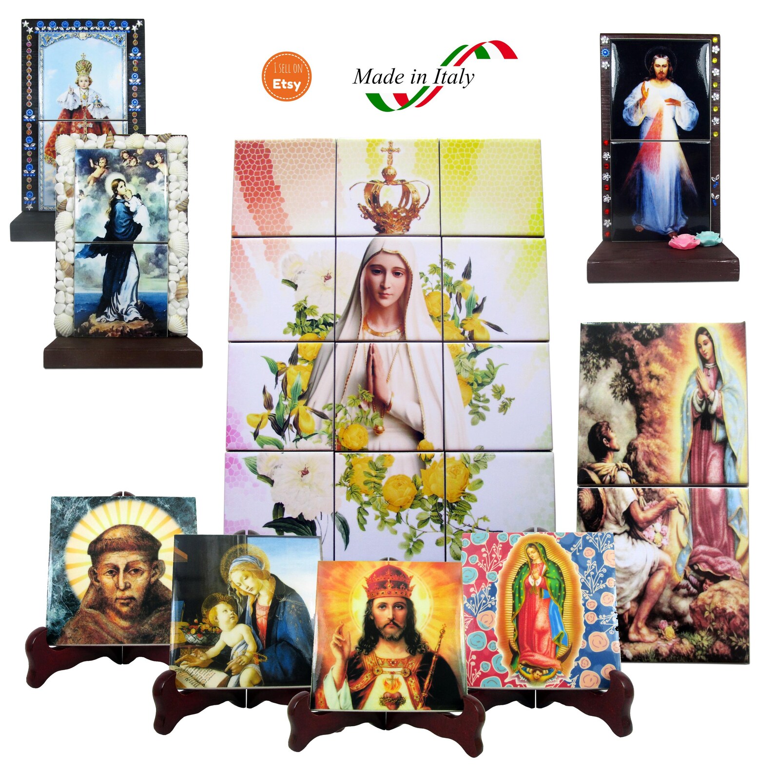 Blessed Francisco Palau Y Quer OCD Ceramic Tile Icon - Carmelite Saint ...