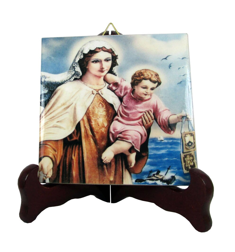 Our Lady Star of the Sea Stella Maris Religious Icon on - Etsy