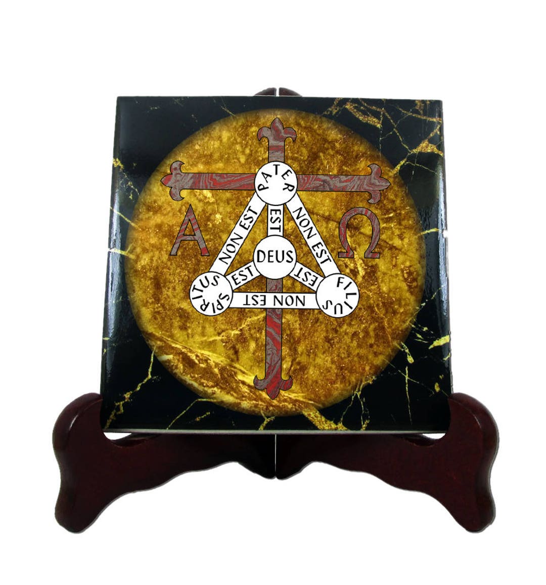 Shield Of The Trinity Christian Ts Scutum Fidei Collectible Ceramic