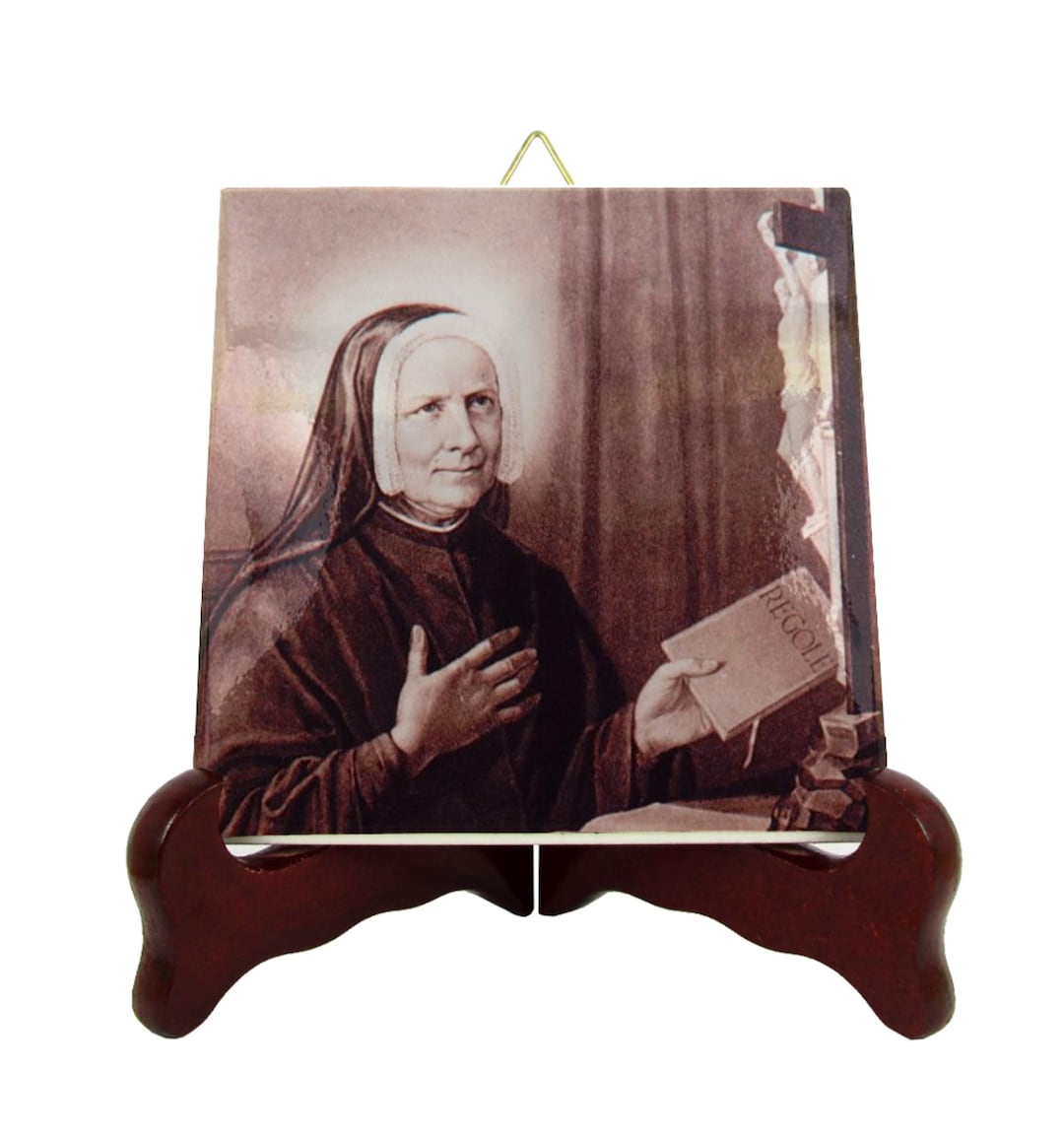 Saint Paula Frassinetti Ceramic Tile Icon - Italian Catholic Saint - Etsy