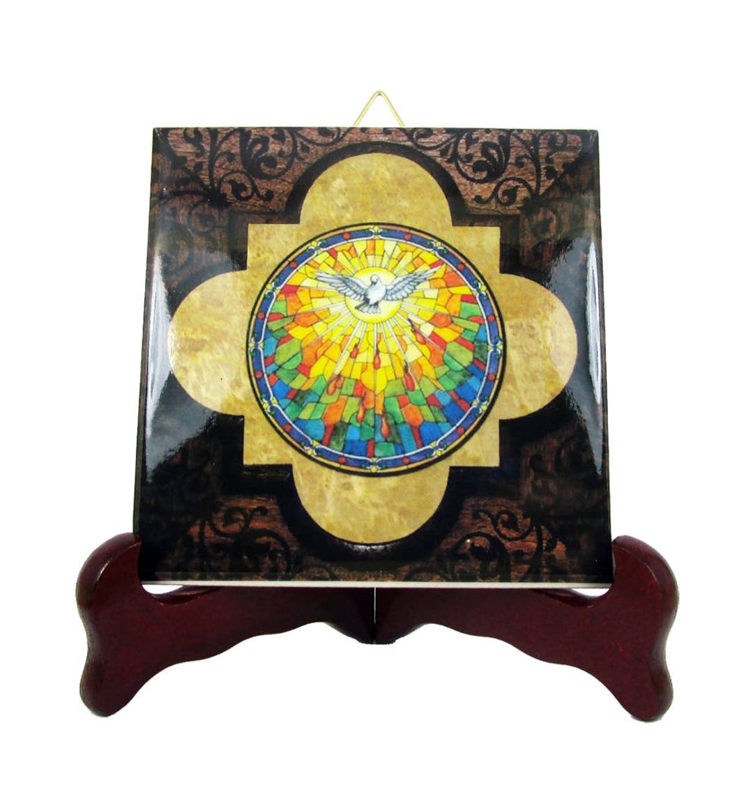 Catholic Confirmation Gift the Holy Spirit Descending Dove Confirmation ...