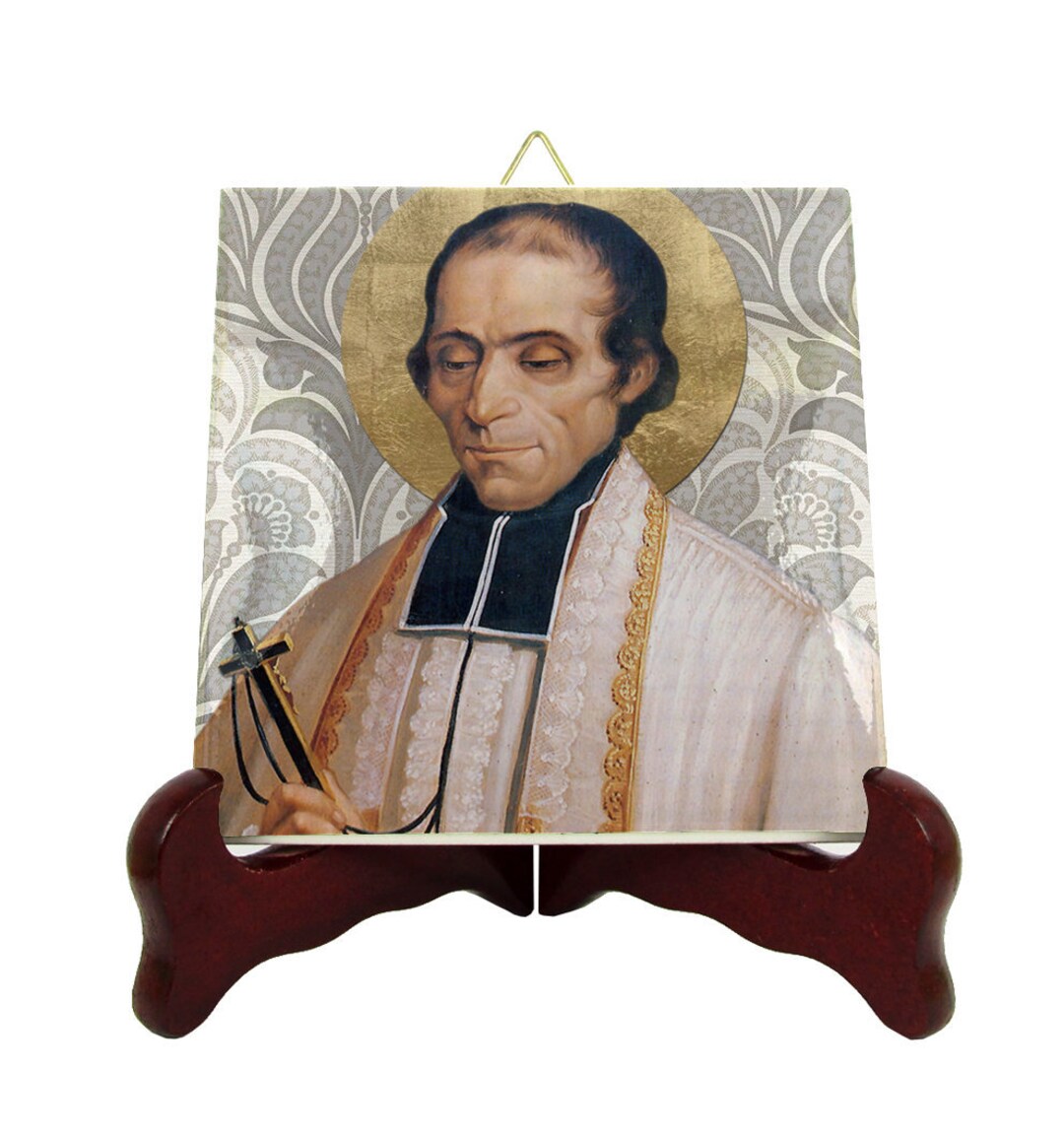 Saint Marcellin Champagnat Icon: Handmade Catholic Tile Art - Etsy