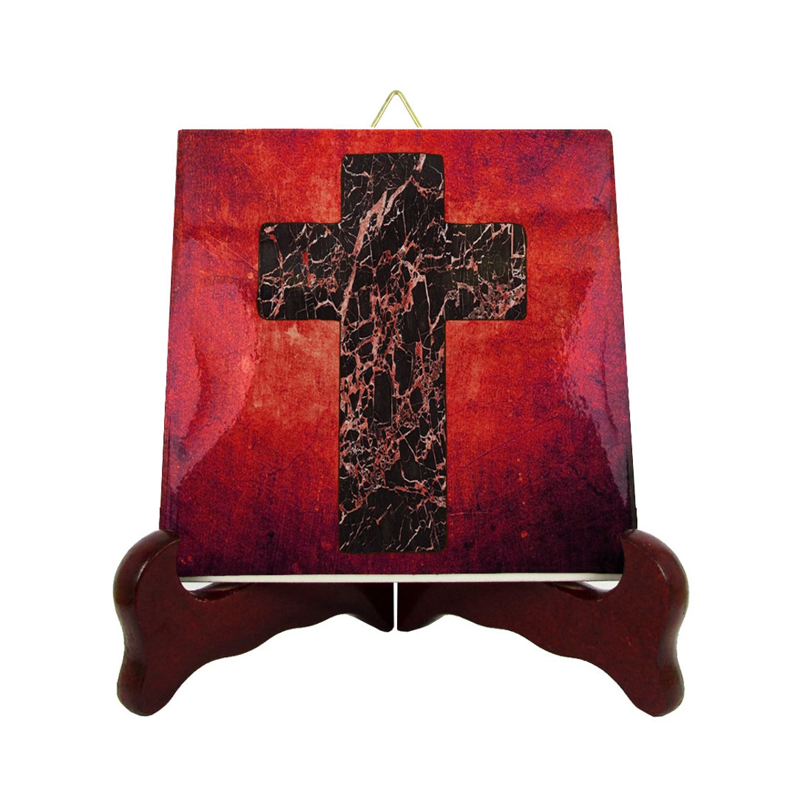 Christian Coasters Latin Cross Coasters Set of Four Tile - Etsy