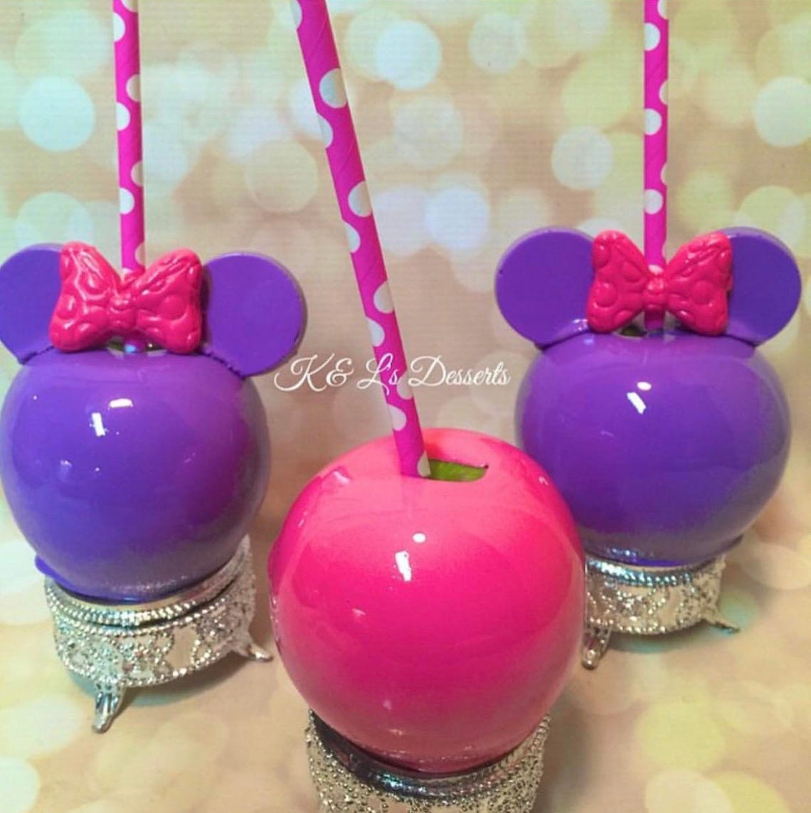 Mouse Ears Candy Apple Tutorial - Etsy