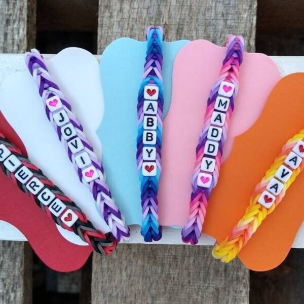 Rubber Band Bracelet - Etsy