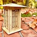 Bungalow, Prairie Style Lantern: Wooden Model DIY Kit - Etsy