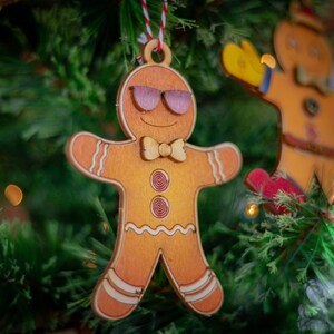 DIY Christmas Ornament Kits, Gingerbread Man & Snowman - Color and ...