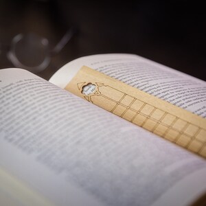 Wooden Bookmarks, the Architectural Collection Designs of Real Wood ...