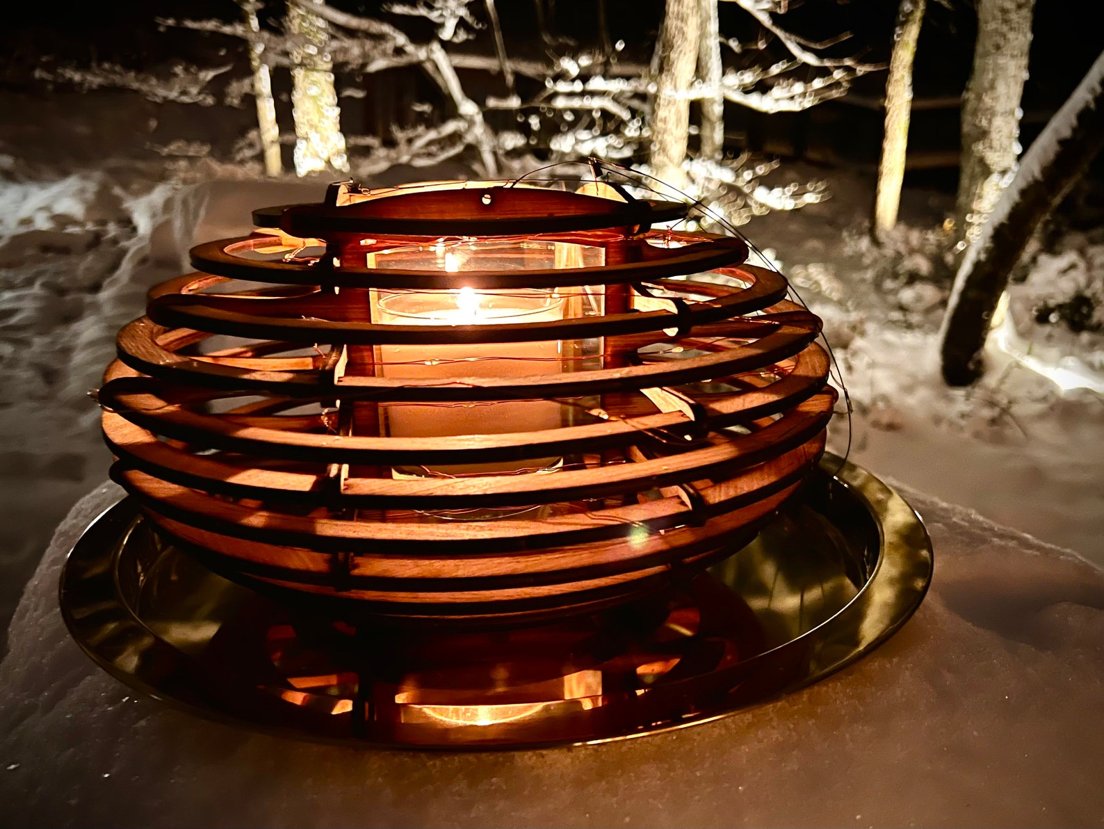 Mid-century Modern Lantern Brings a Calm Vibe Into Your Space. Inspired ...