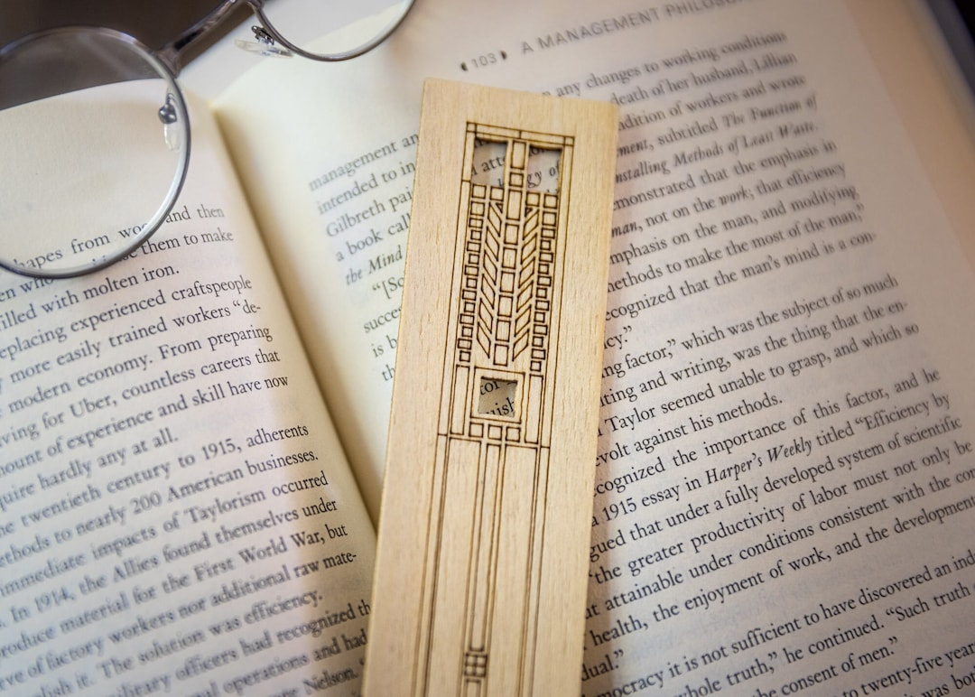Wooden Bookmarks, the Architectural Collection Designs of Real Wood ...