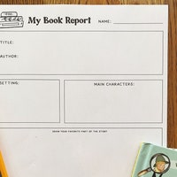 Movie Poster Book Report Template: Creative Book Project Idea (digital ...