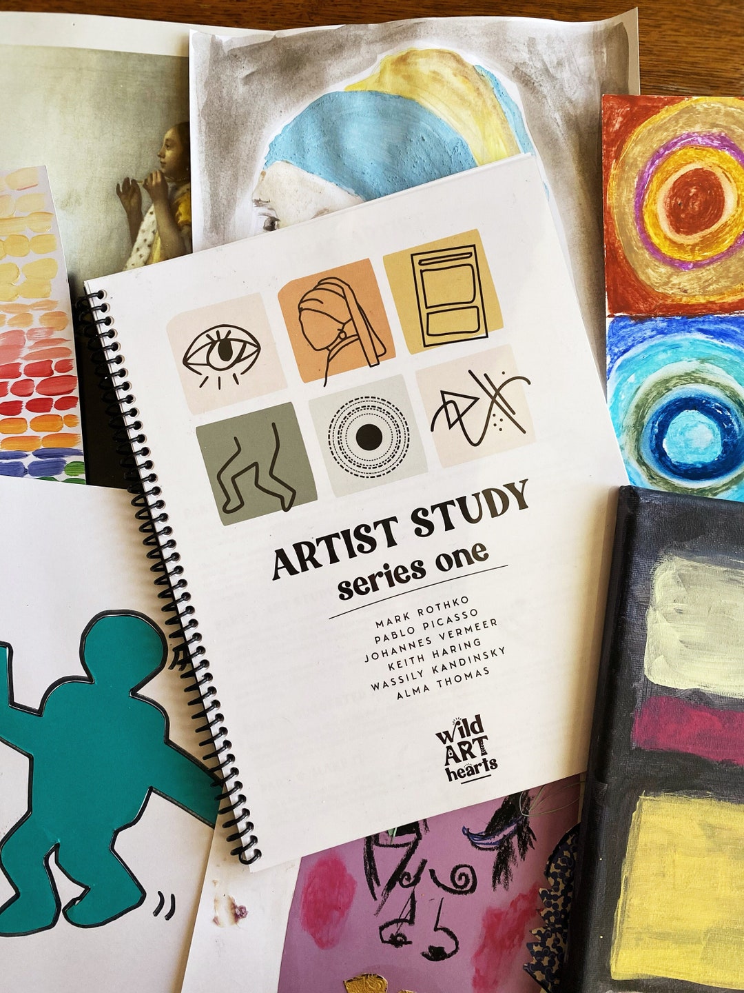 Famous Artist Study Series 1 - Etsy