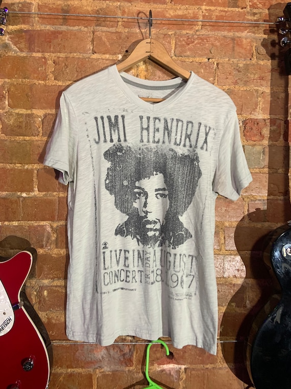 Jimi Hendrix T Shirt V Neck