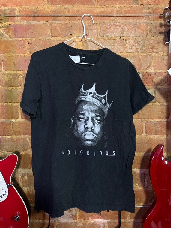 NOTORIOUS BIGGIE SMALLS OLD SCHOOL RAP STYLE T-SHIRT … - Gem