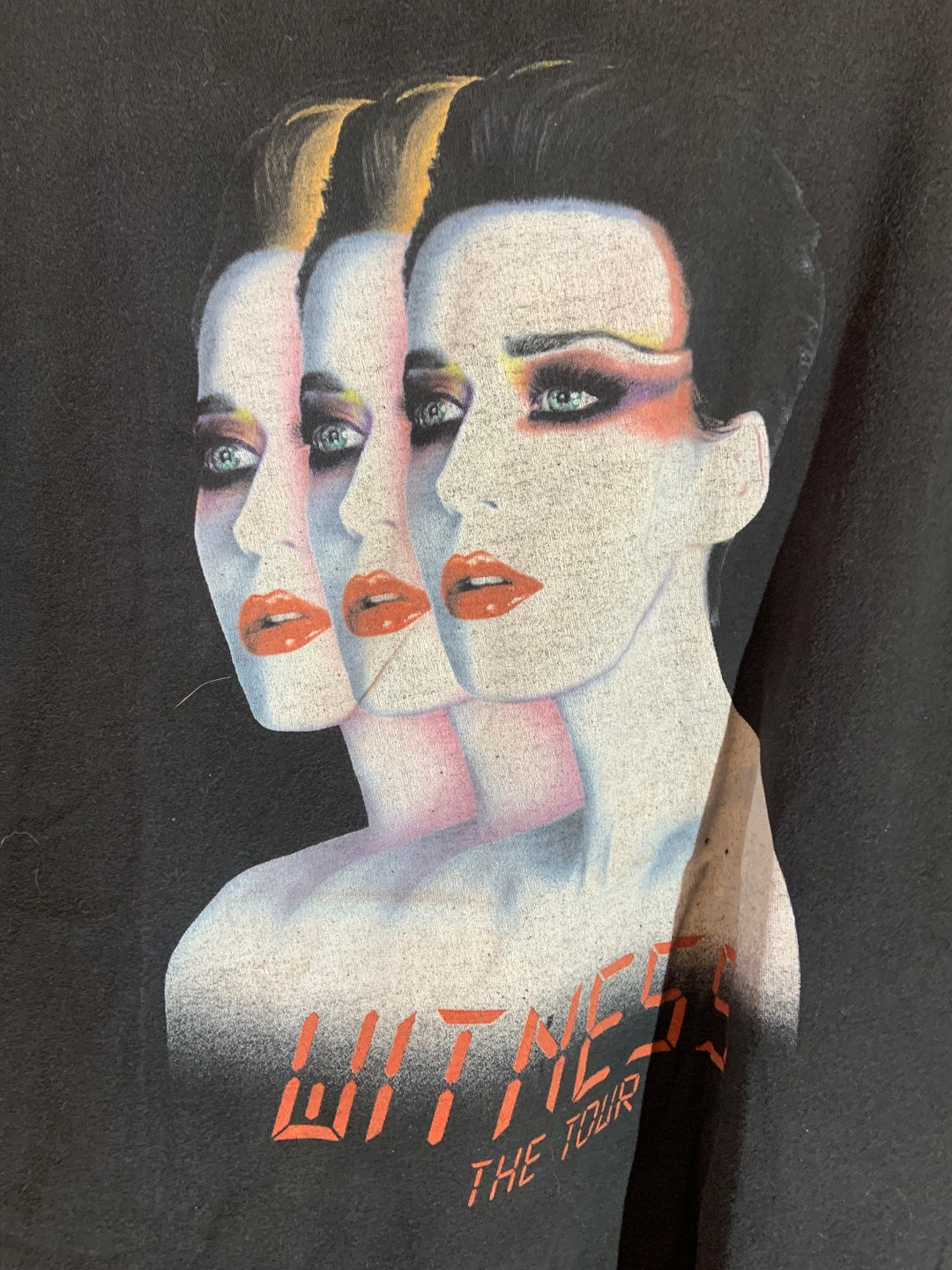 Katy Perry Xlarge Black Graphic Tour T-shirt - Etsy Canada
