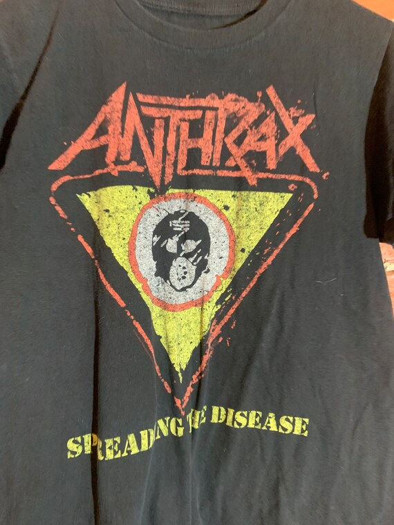 anthrax vintage t shirt - Gem