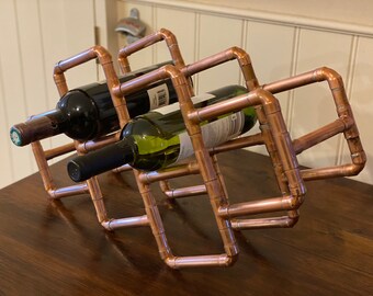 Copper Wine Rack | Etsy