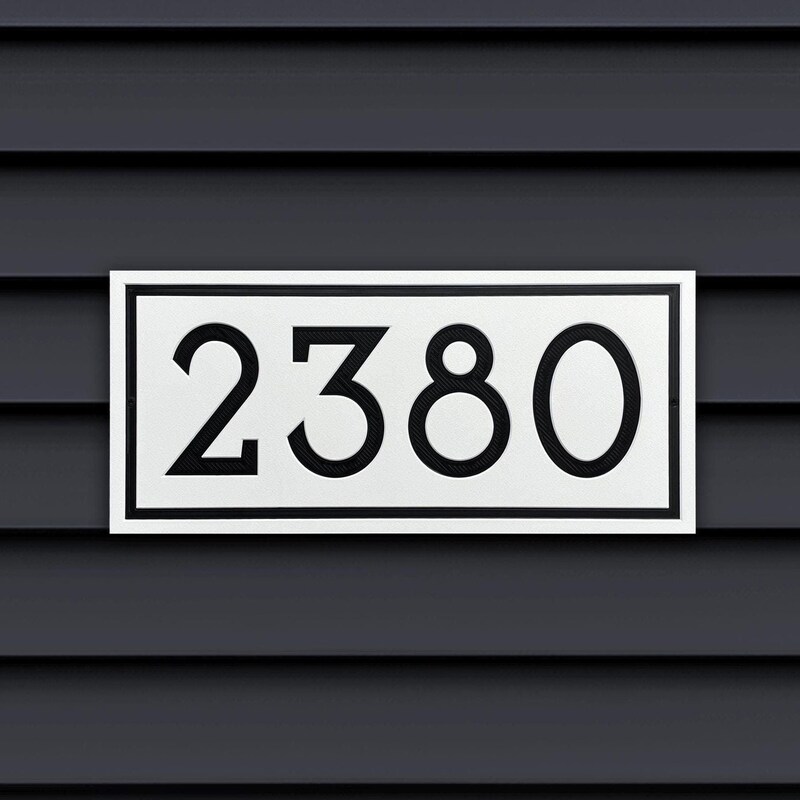 House Number Sign - Etsy