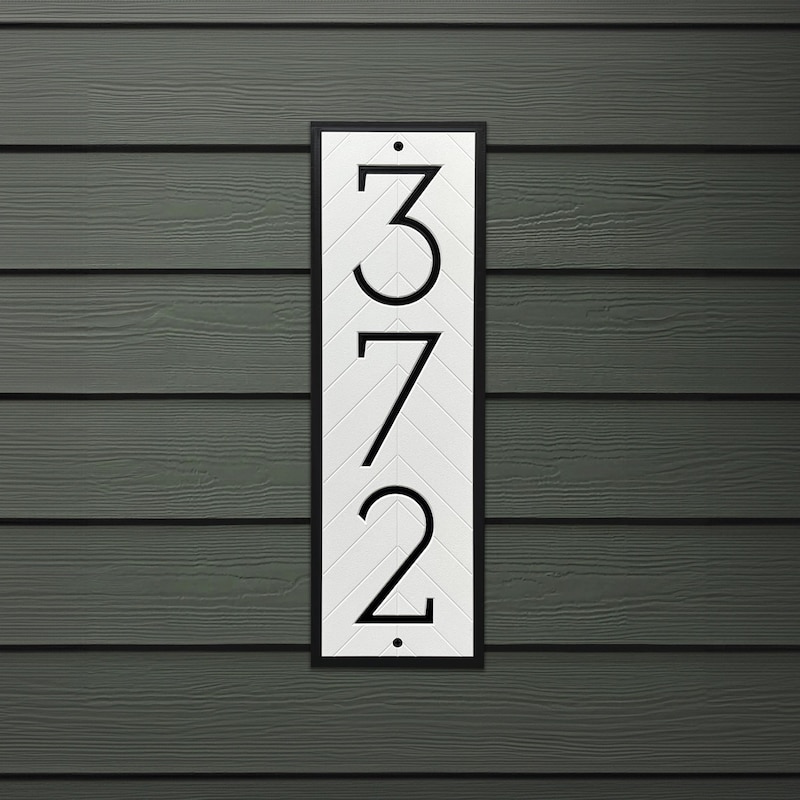 Modern House Numbers - Etsy