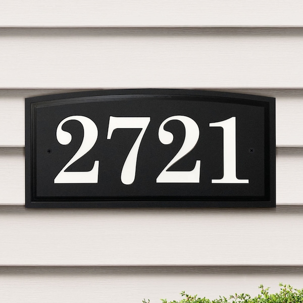 House Numbers Horizontal - Etsy