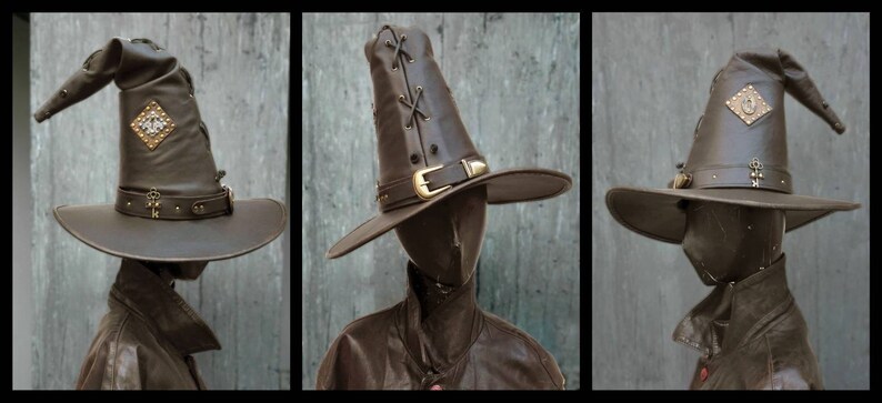 Wizard Magician Fantasy Style Hat - Magician - Wizard - Potter - War ...