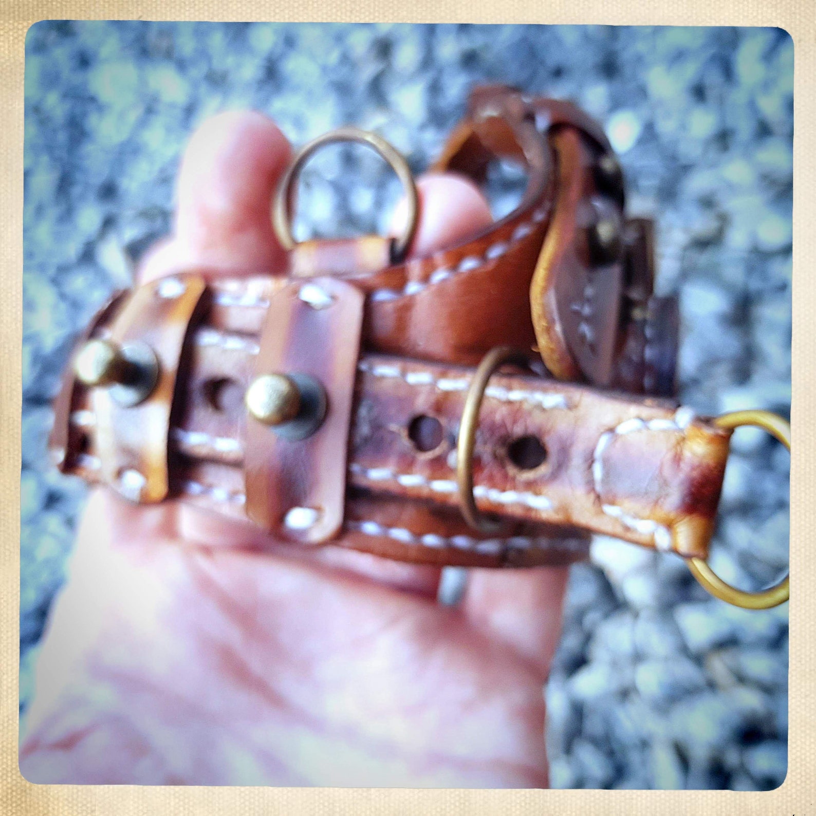 Steampunk Cuff With Watch Handmade Cuff Vegetanned Hand - Etsy