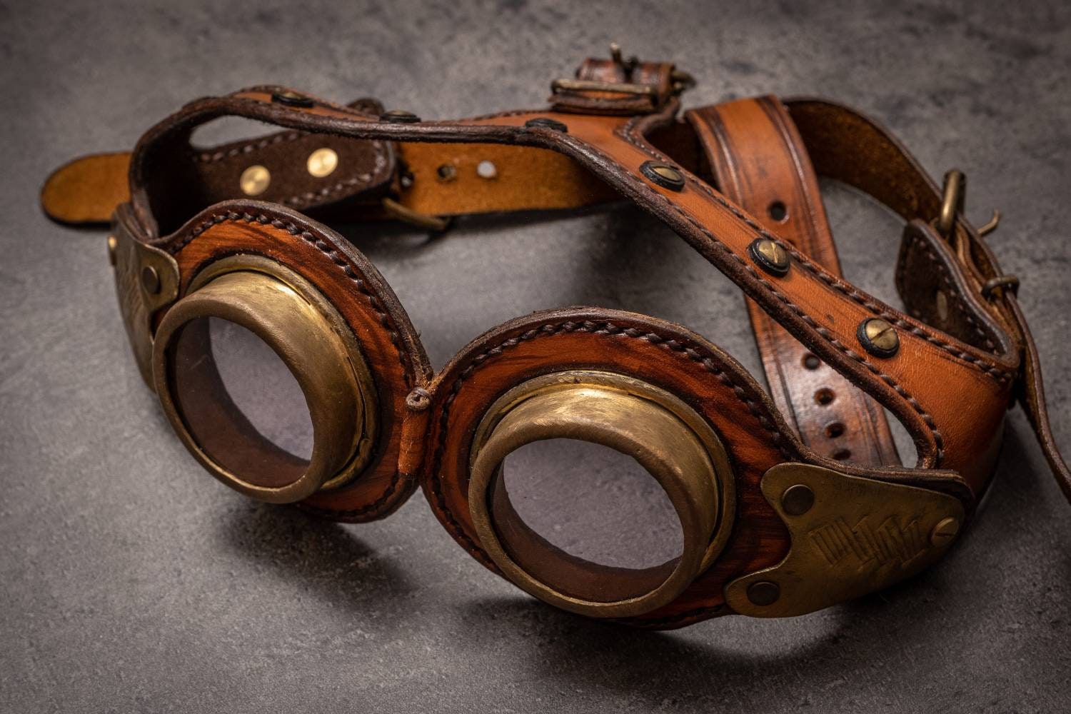 Owl Eyes Goggles / Special SteamPunk Goggles / Bard & Jester | Etsy
