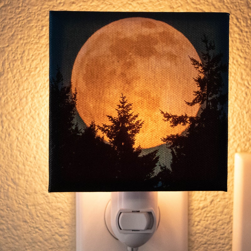 Moon Wall Light - Etsy