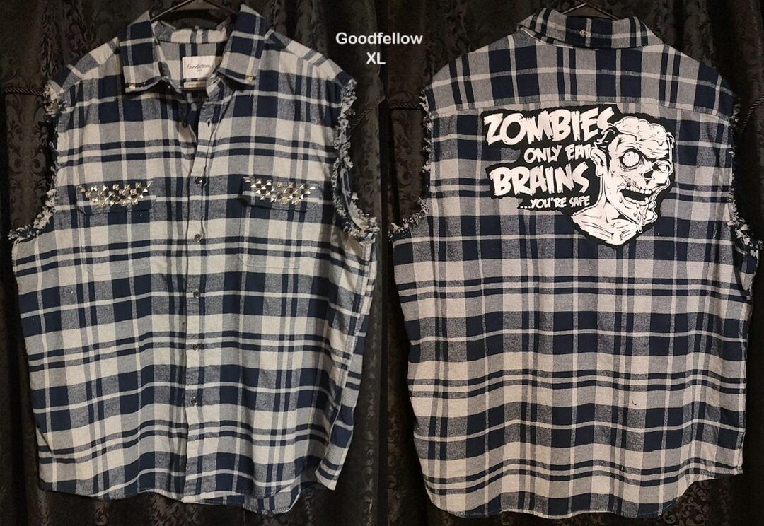 Custom/unique Flannel Vest - Etsy